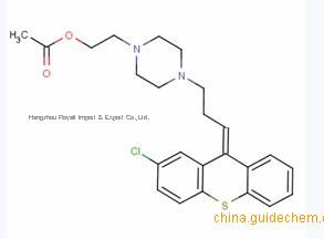 Zuclopenthixol acetate, Clopenthixol acetate ester; Clopixol Acuphase ...